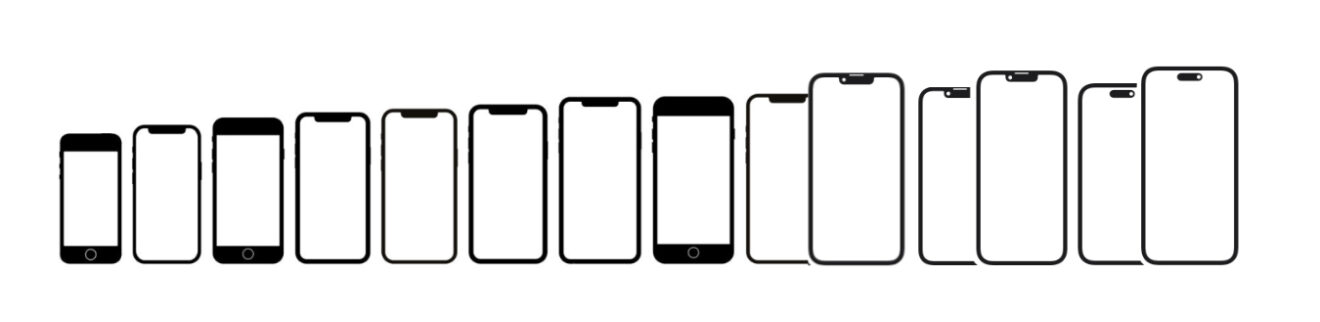 Dimensions modèles iPhone - iZPhone